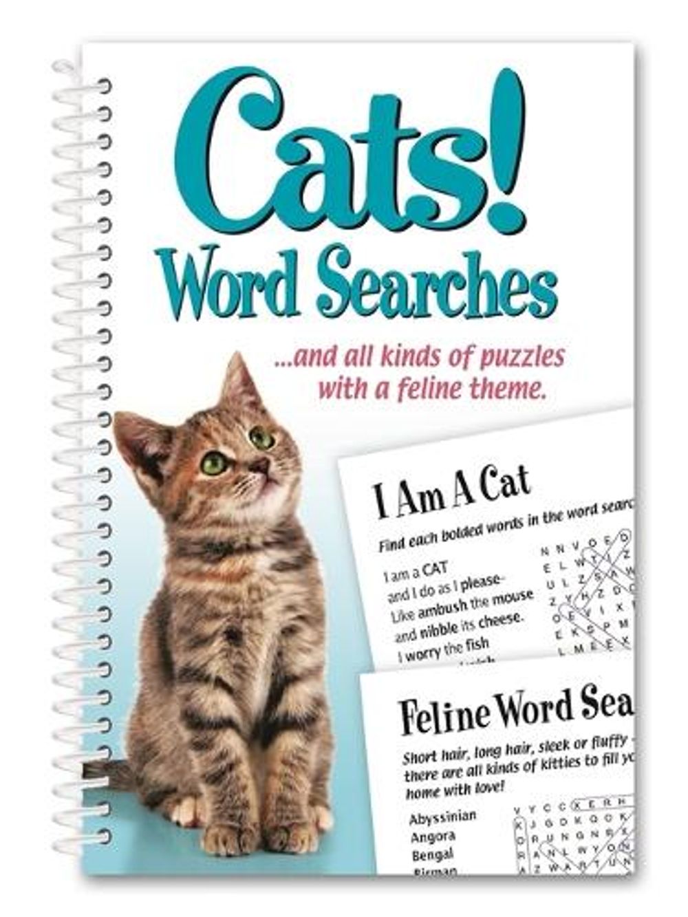 Cats! Word Searches by Product Concept Editors, Spiral, 9798986768670 ...